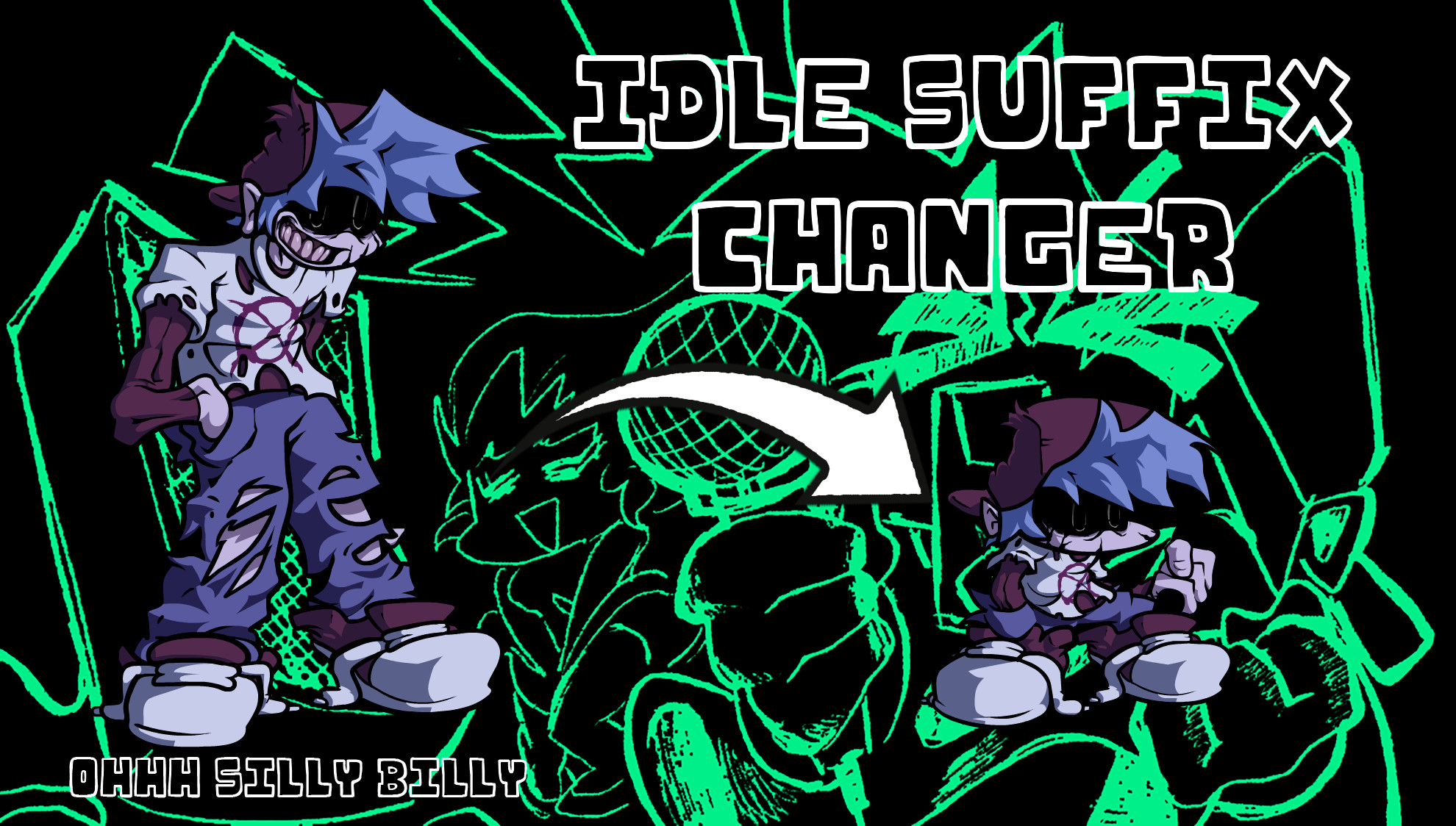 Idle Suffix Change Event [V-slice] Mod for Friday Night Funkin' | FNF Mods