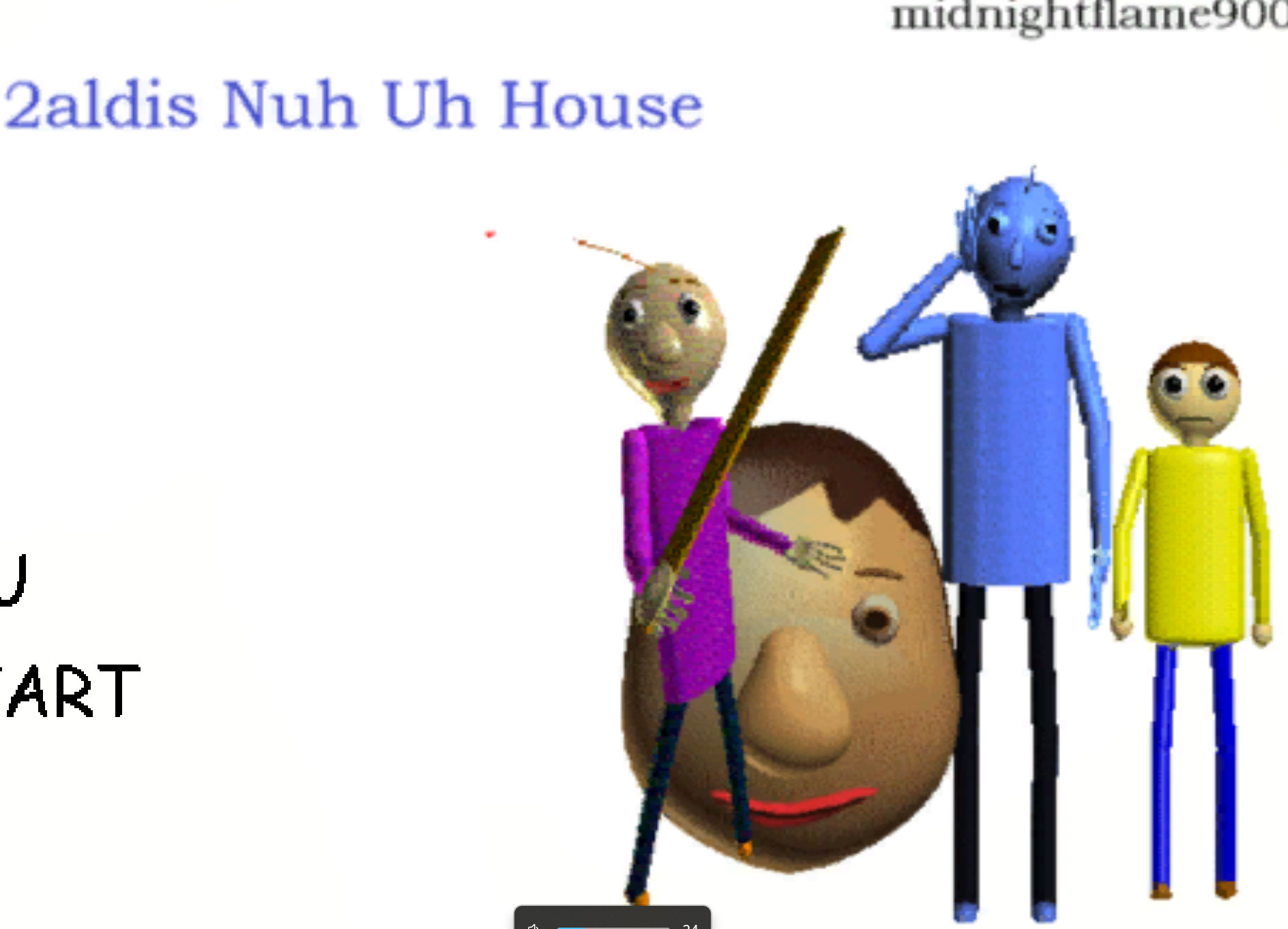 2aldi`s Nuh Uh House Mod for Baldi's Basics | Baldi Mods