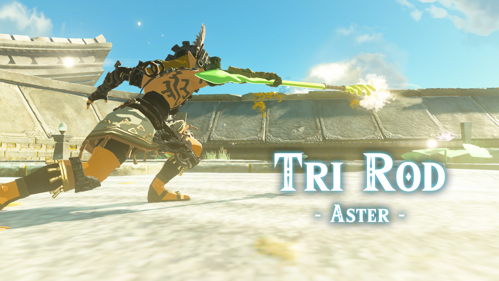 Tri Rod (Magic Staff) Mod for The Legend of Zelda: Tears of the Kingdom ...