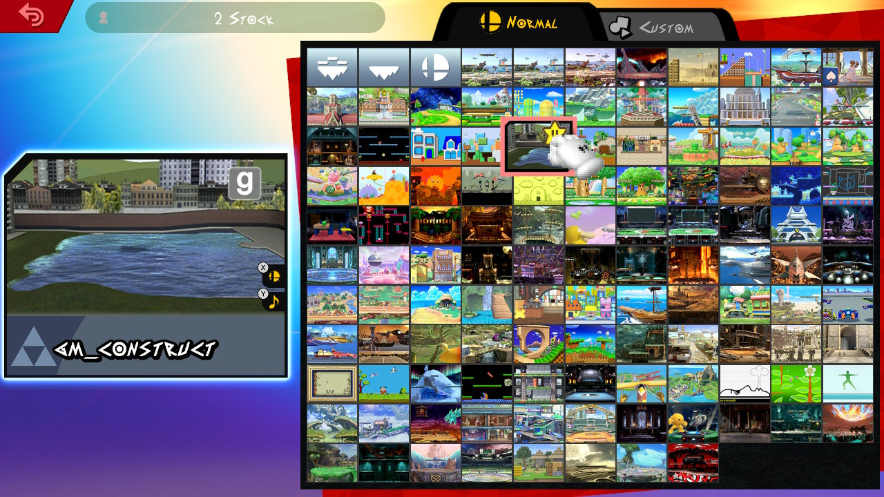 gm_construct (Garry's Mod / Gmod) Mod for Super Smash Bros. Ultimate ...