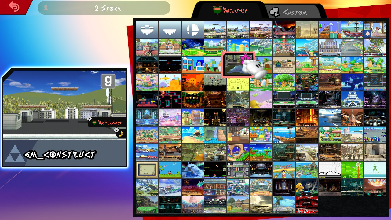 gm_construct (Garry's Mod / Gmod) Mod for Super Smash Bros. Ultimate ...