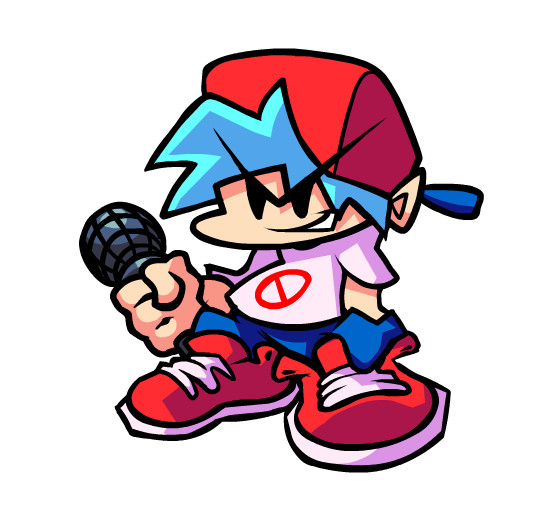 Hype's cool asf bf skin Mod for Friday Night Funkin' | FNF Mods