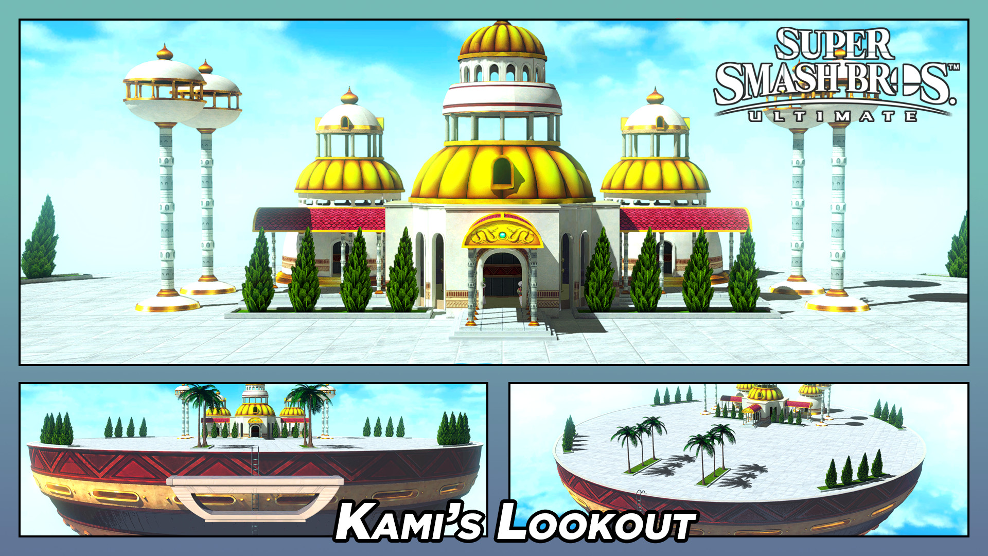 Kami's Lookout (Dragon Ball) Mod for Super Smash Bros. Ultimate | SSBU Mods