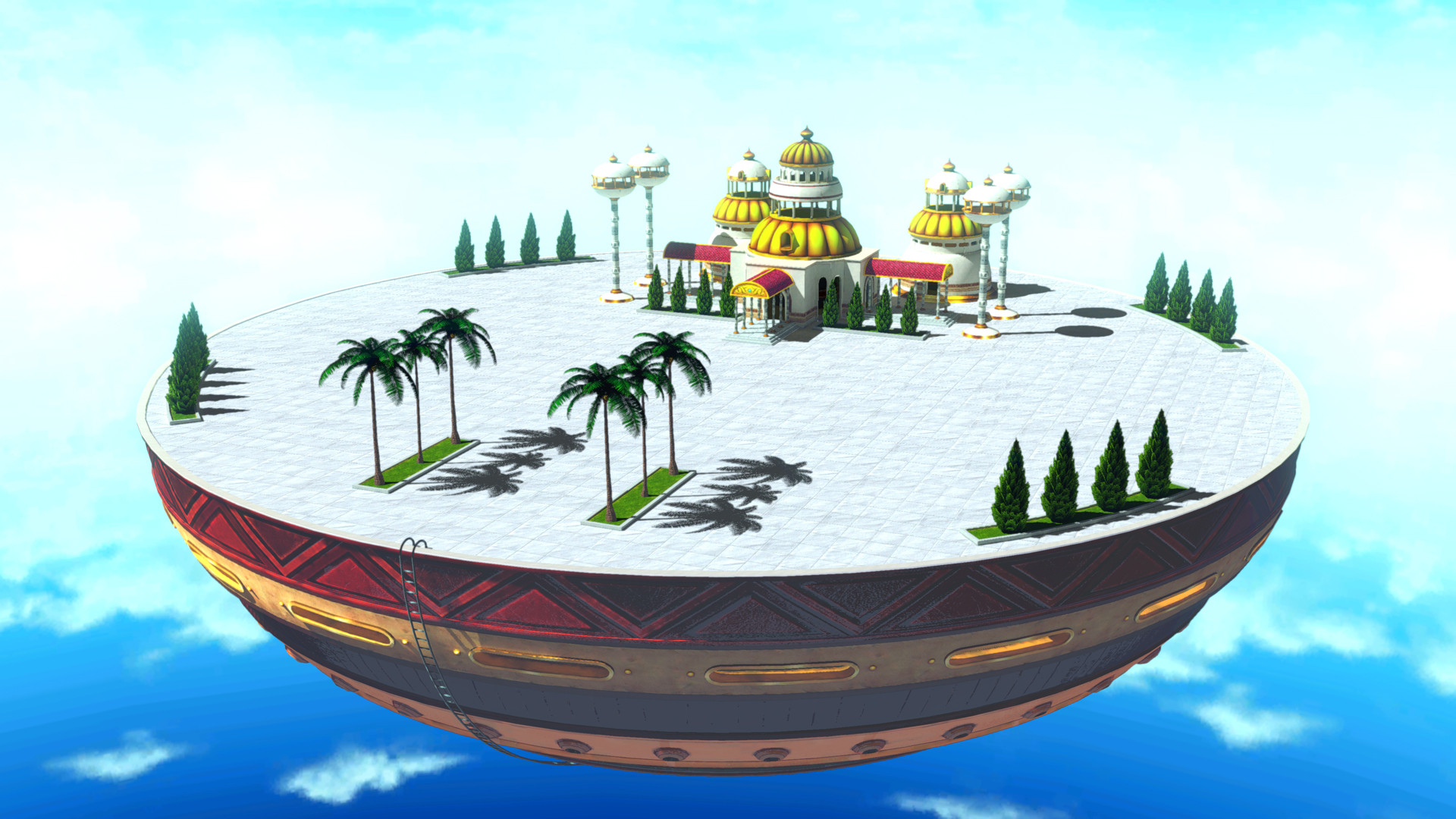 Kami's Lookout (Dragon Ball) Mod for Super Smash Bros. Ultimate | SSBU Mods