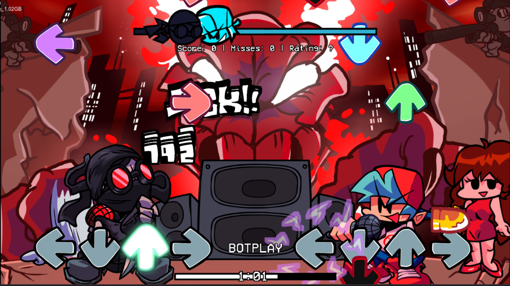 Accelerant-2023 remix fan-chart Mod for Friday Night Funkin' | FNF Mods