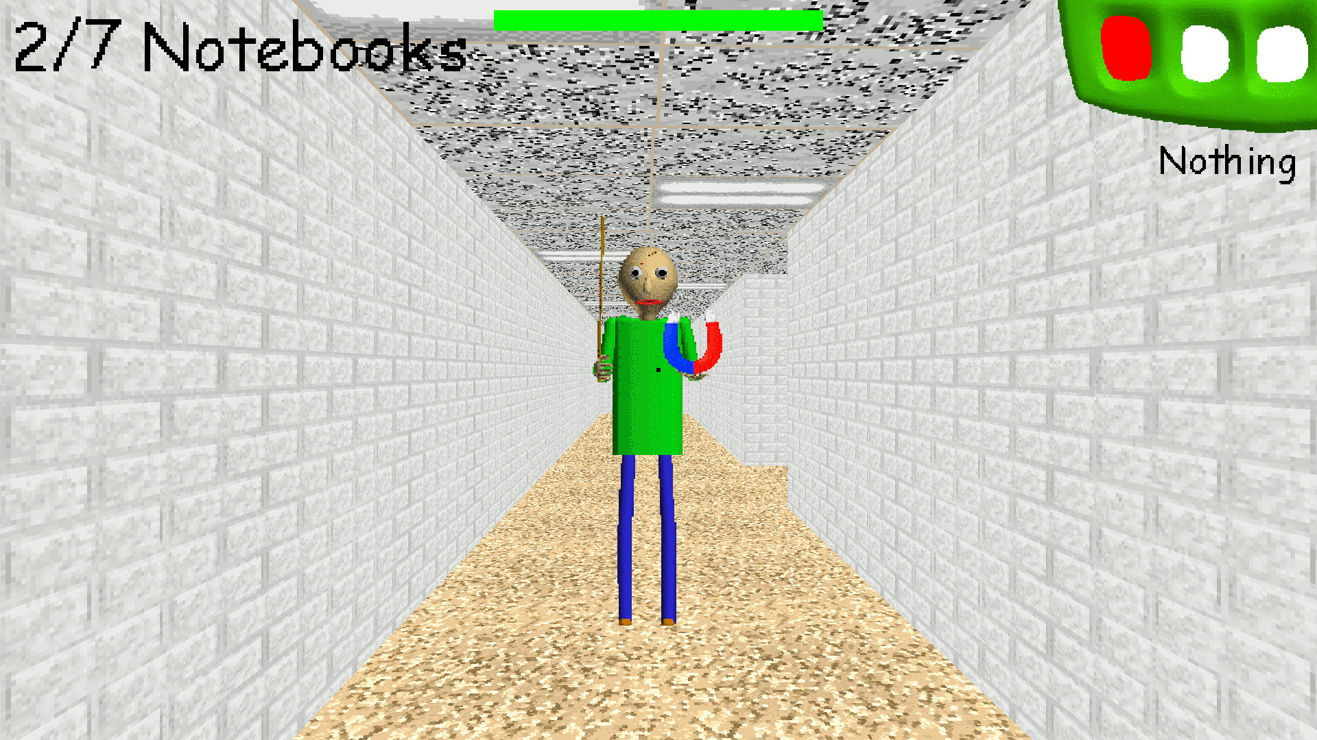 Baldi with his Magical Magnet! Mod for Baldi's Basics | Baldi Mods