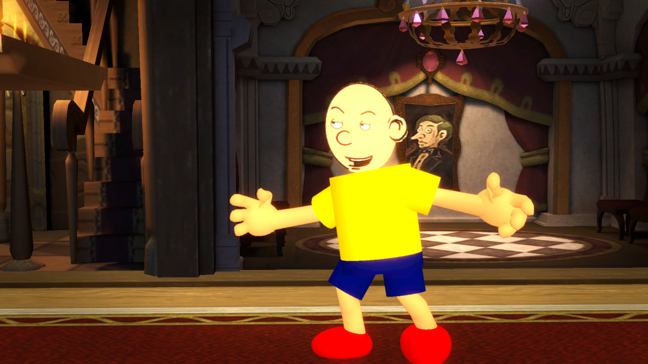 Caillou (GOanimate) Mod for Super Smash Bros. Ultimate | SSBU Mods