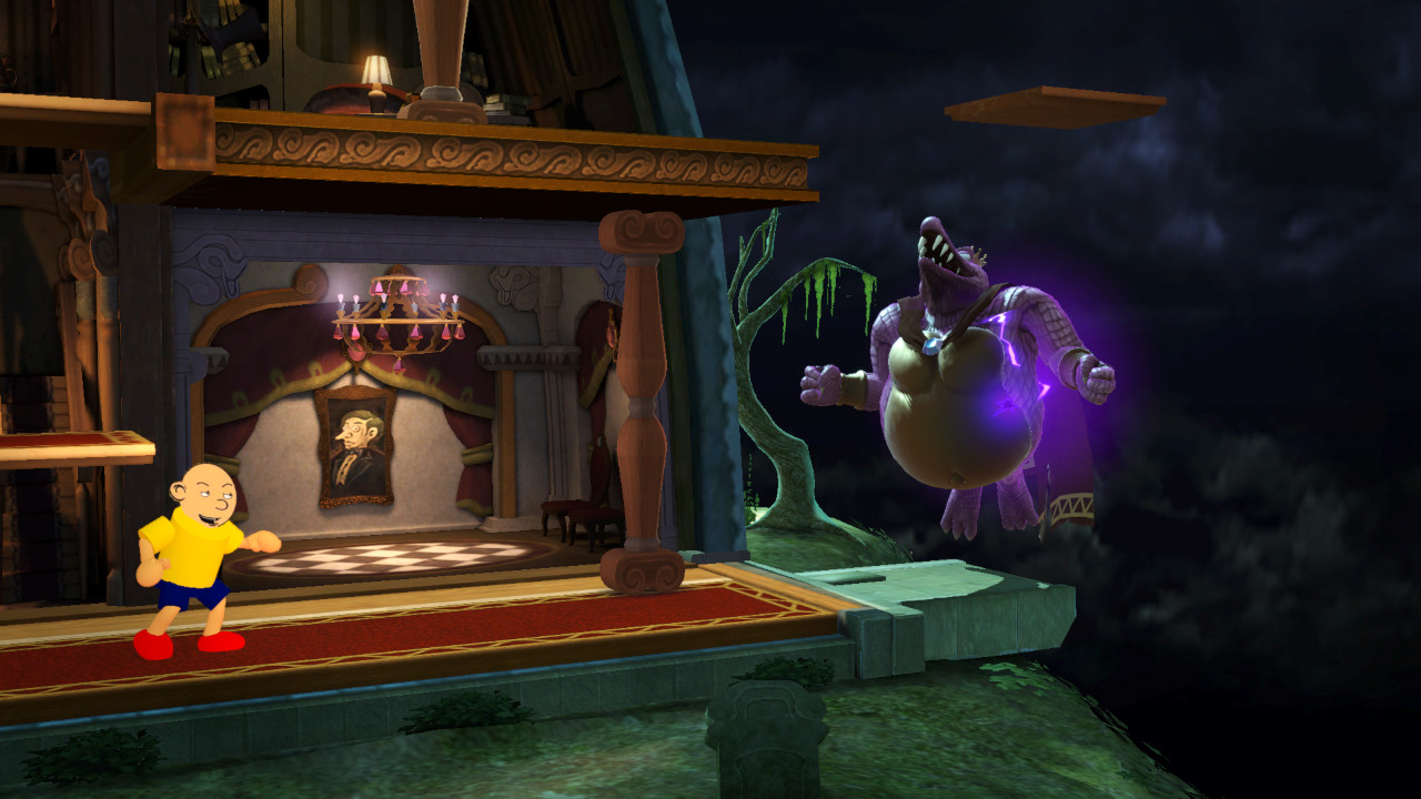 Caillou (GOanimate) Mod for Super Smash Bros. Ultimate | SSBU Mods