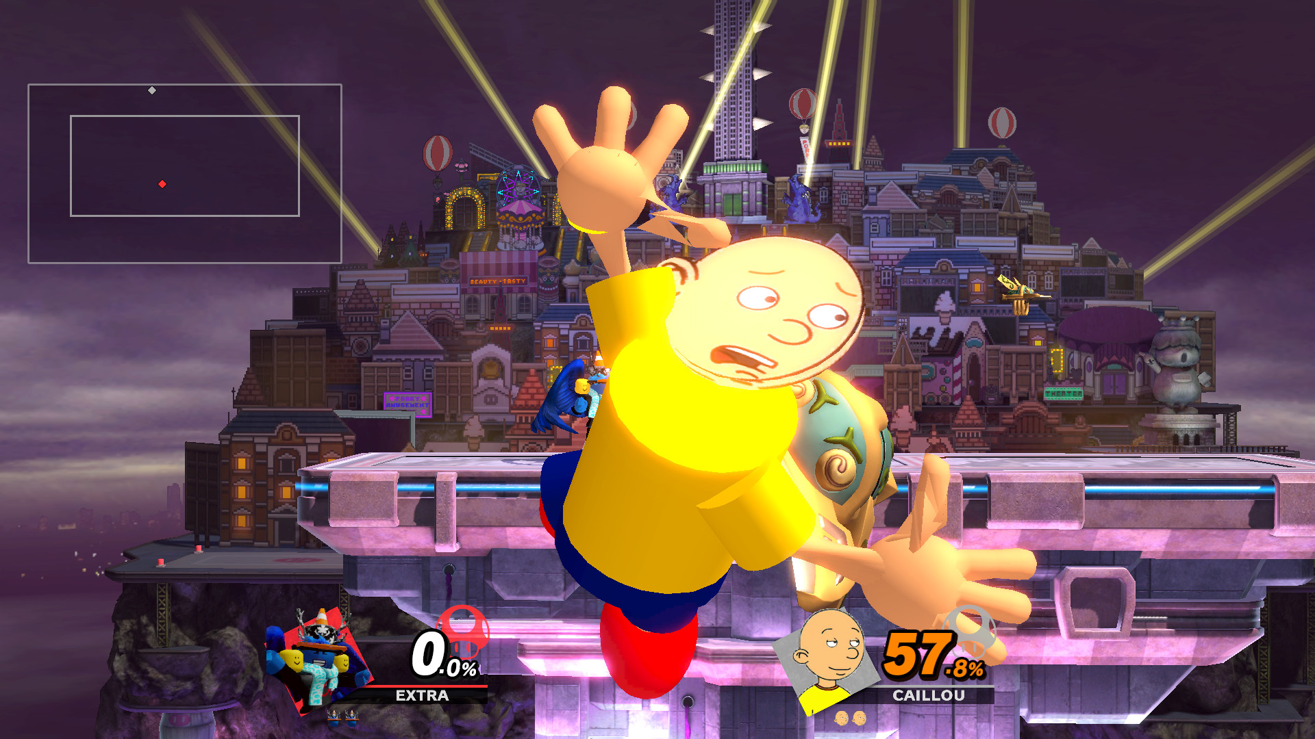 Caillou (GOanimate) Mod for Super Smash Bros. Ultimate | SSBU Mods