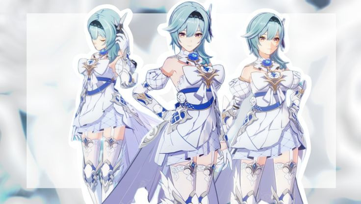 ೋ White Rosemary Knight Mod for Genshin Impact | GI Mods