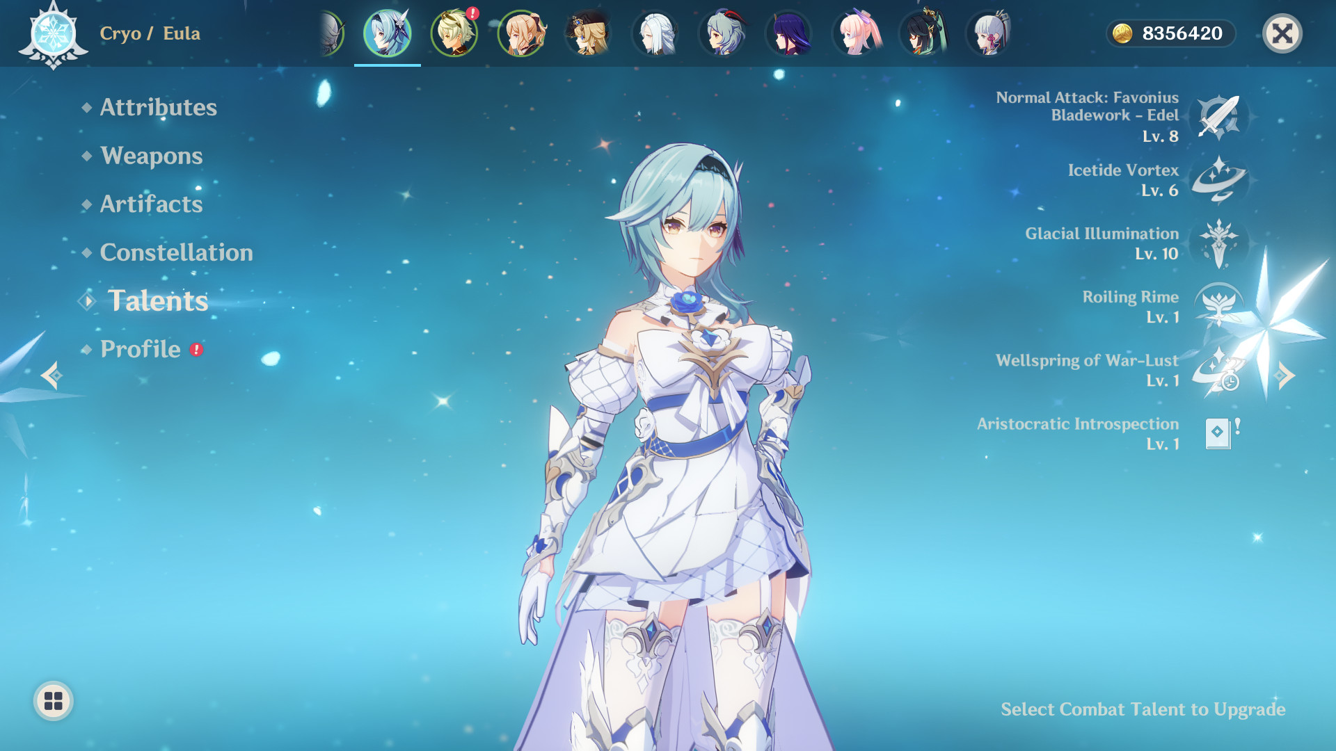 ೋ White Rosemary Knight Mod for Genshin Impact | GI Mods