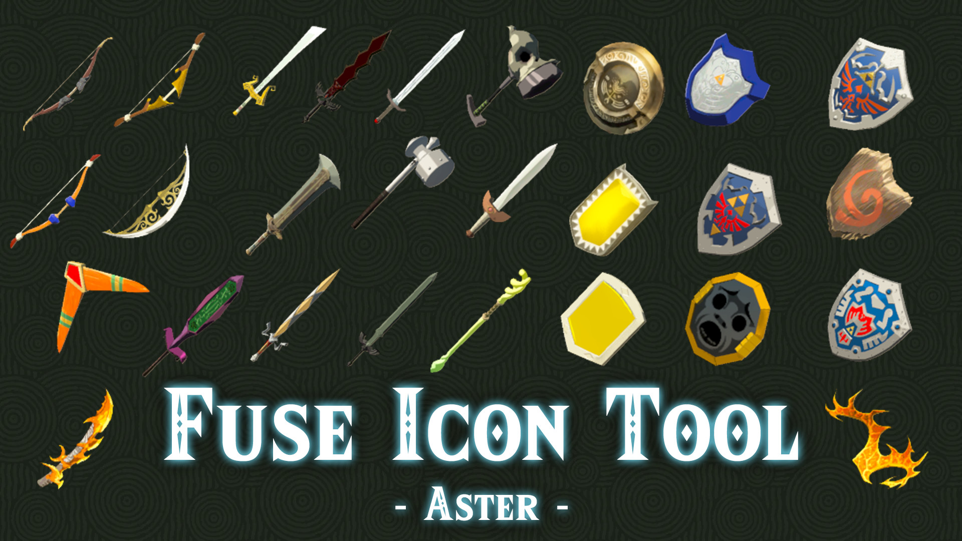 Equipment Icon Tool Mod for The Legend of Zelda: Tears of the Kingdom ...