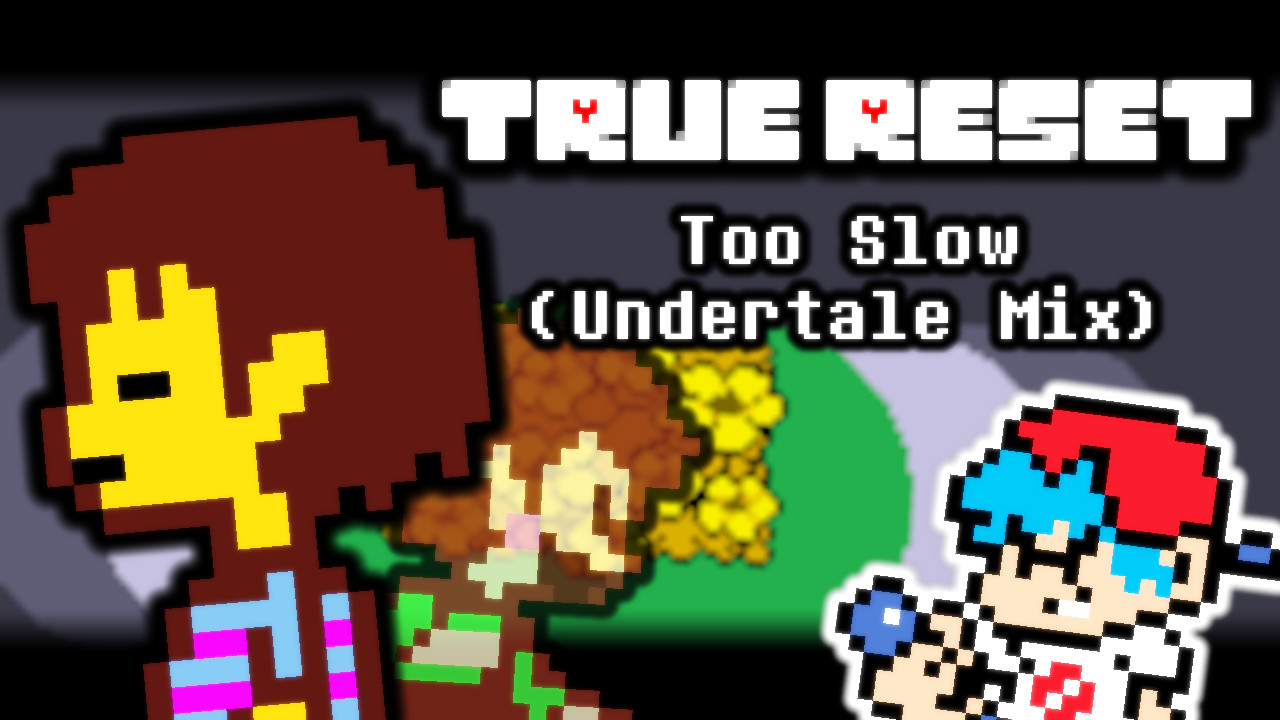 Too Slow - Undertale Mix (Playable) Mod for Friday Night Funkin' | FNF Mods