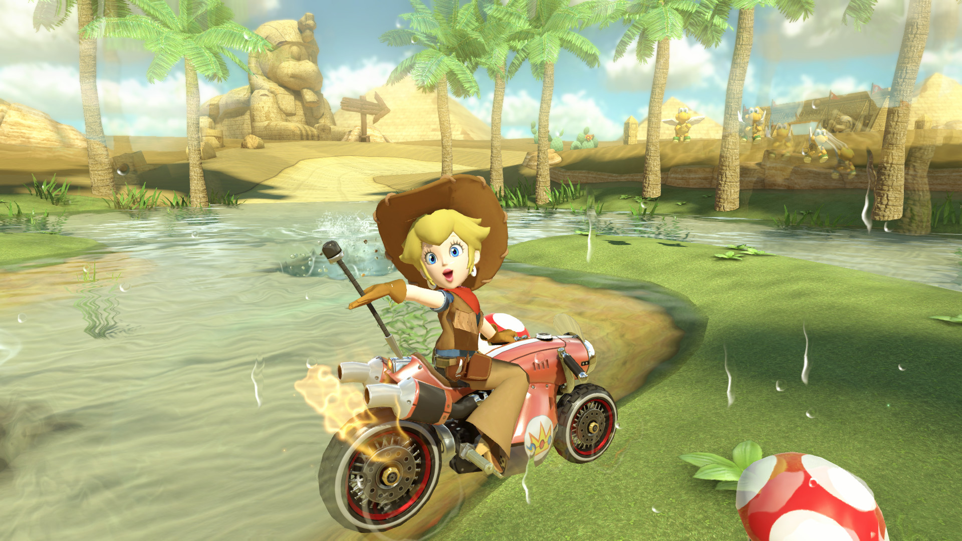 Peach (Cowgirl) from Princess Peach ShowTime! Mod for Mario Kart 8 ...
