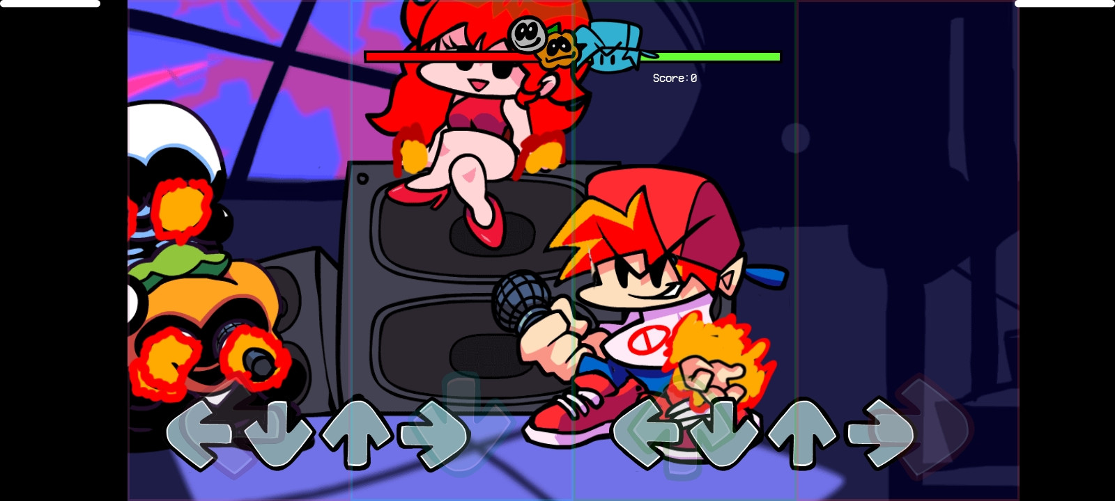 Fnf fire textures Mod for Friday Night Funkin' | FNF Mods