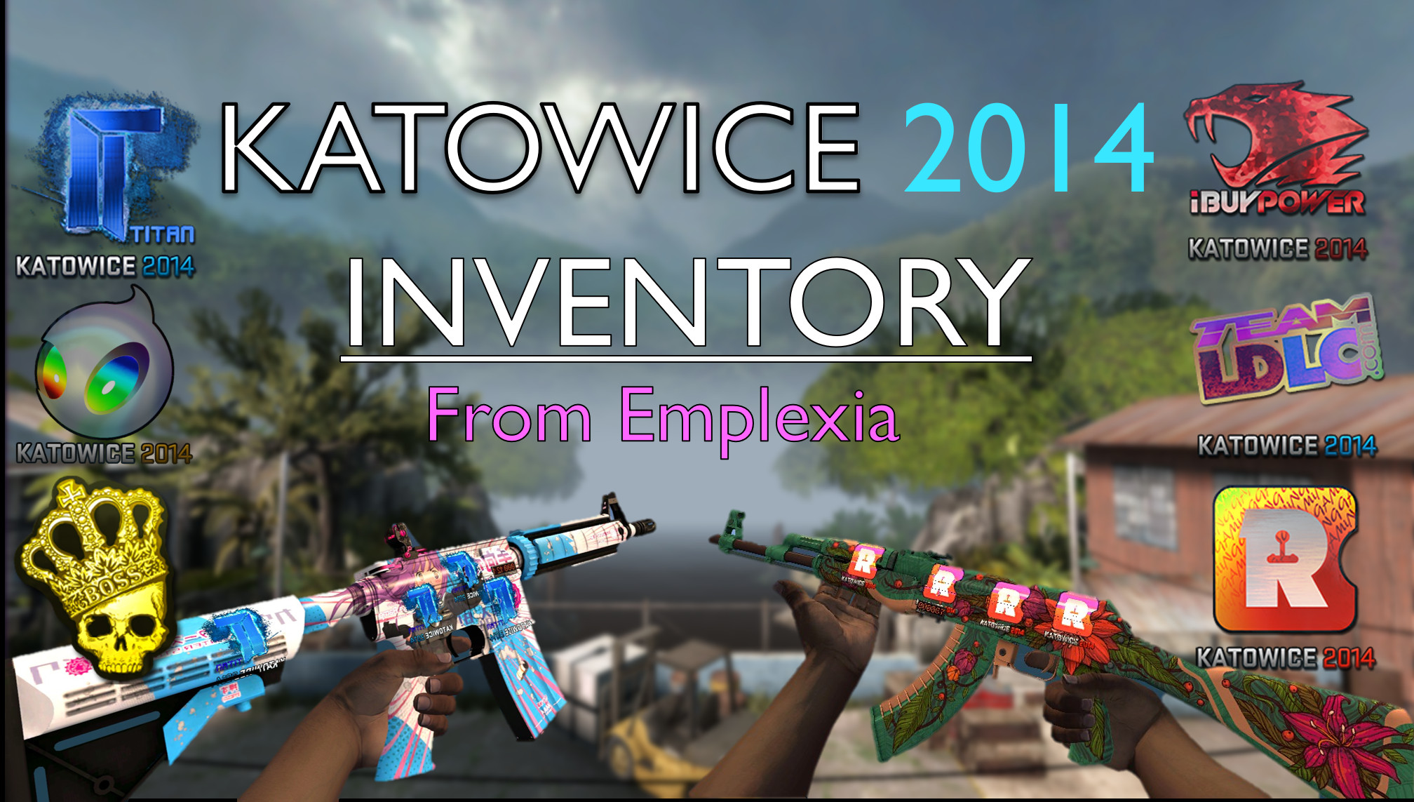 MY KATOWICE 2014 CSGO PACK Mod for Counter-Strike: Source | CS:S Mods