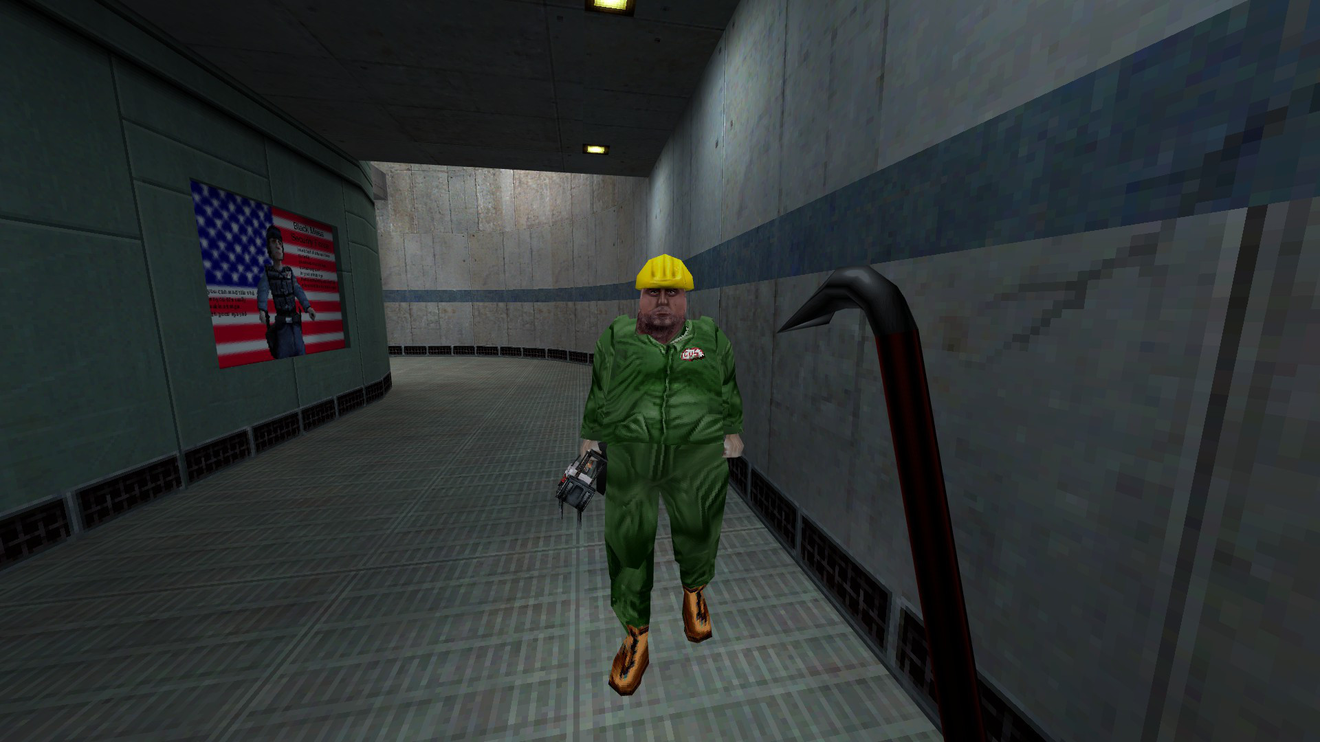 Gus over Barney. Mod for Half-Life | HL Mods