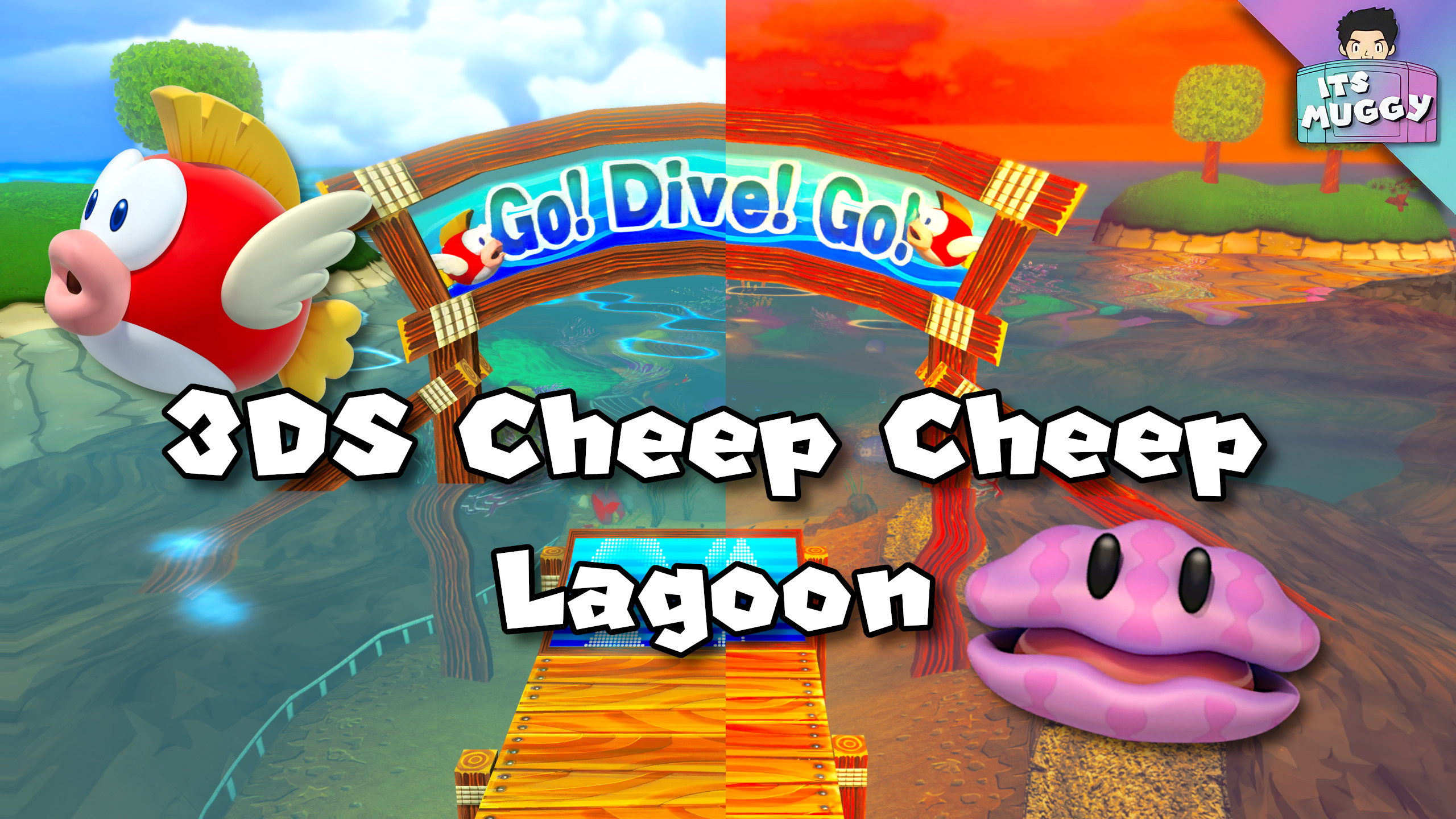 3DS Cheep Cheep Lagoon Mod for Mario Kart 8 Deluxe | MK8D Mods