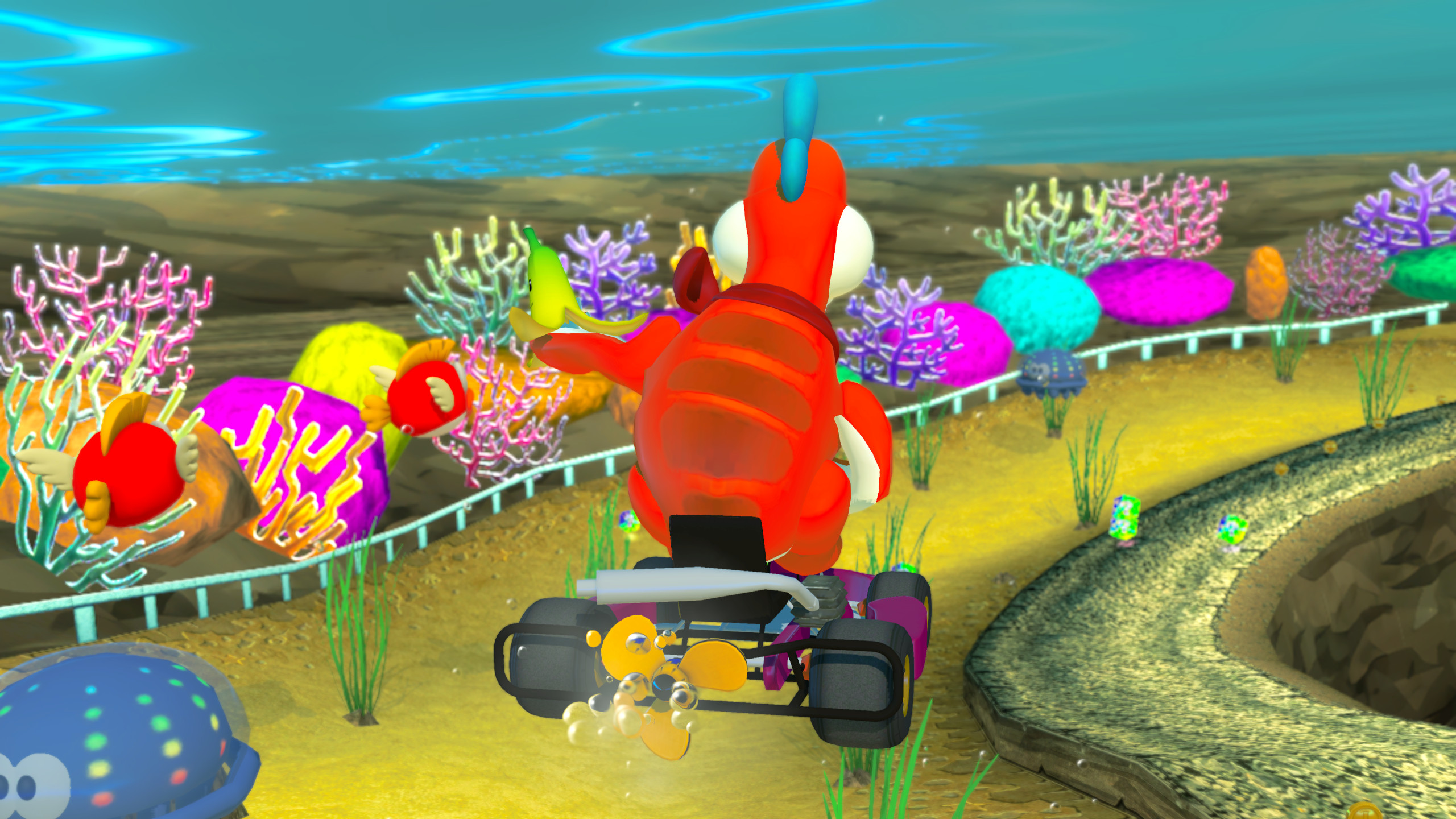3DS Cheep Cheep Lagoon Mod for Mario Kart 8 Deluxe | MK8D Mods