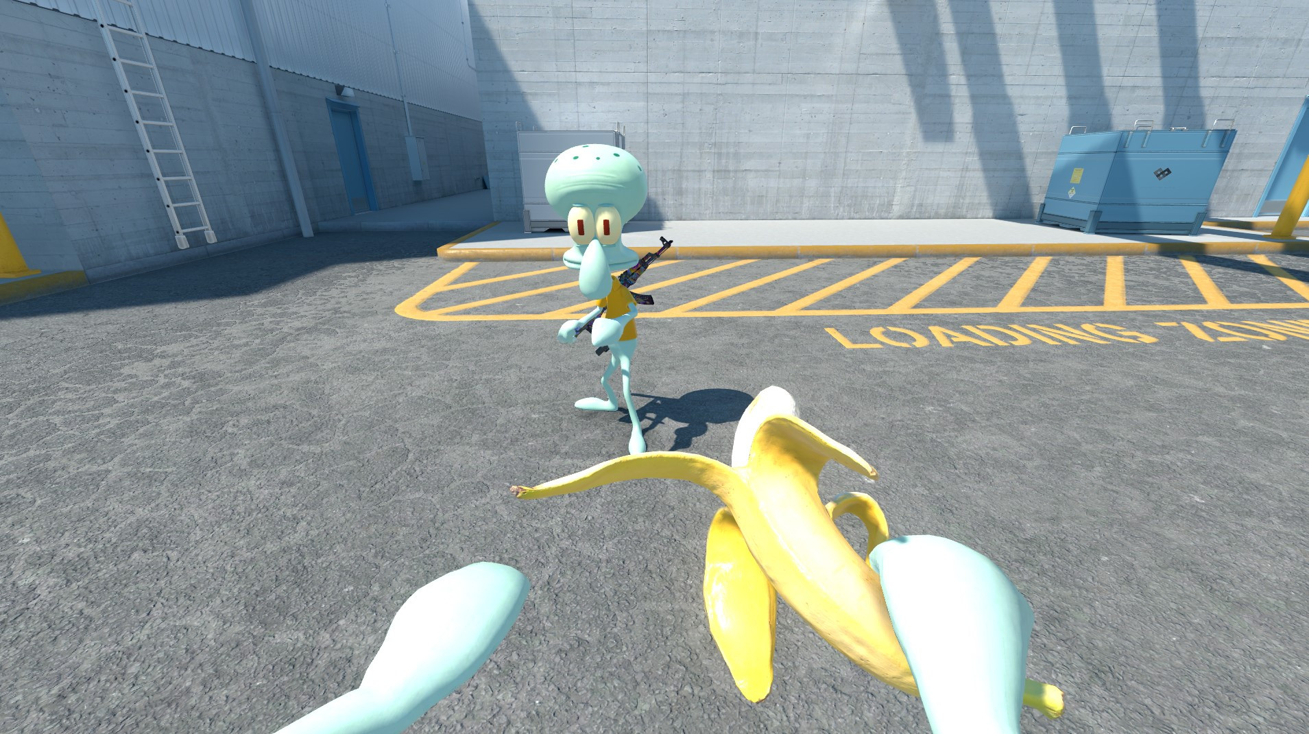 Squidward Player Model Mod for Counter-Strike 2 | CS2 Mods