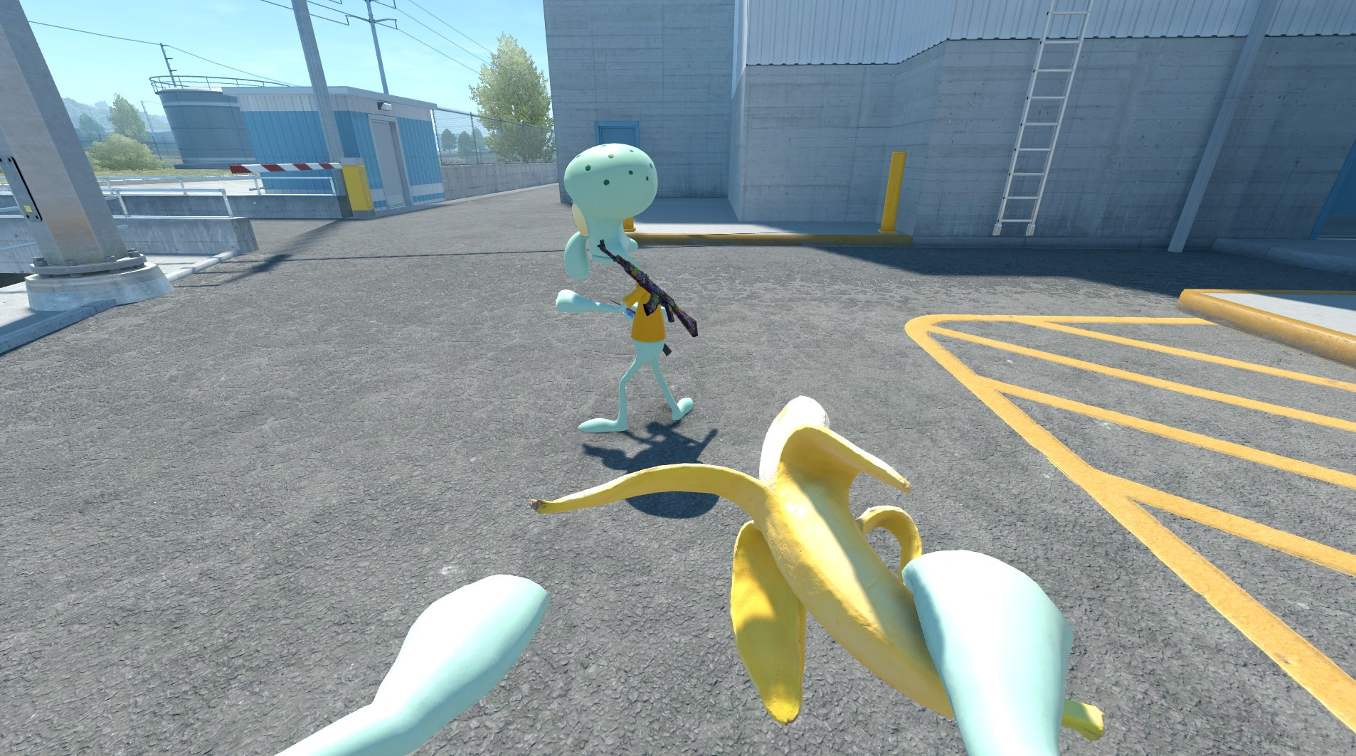 Squidward Player Model Mod for Counter-Strike 2 | CS2 Mods