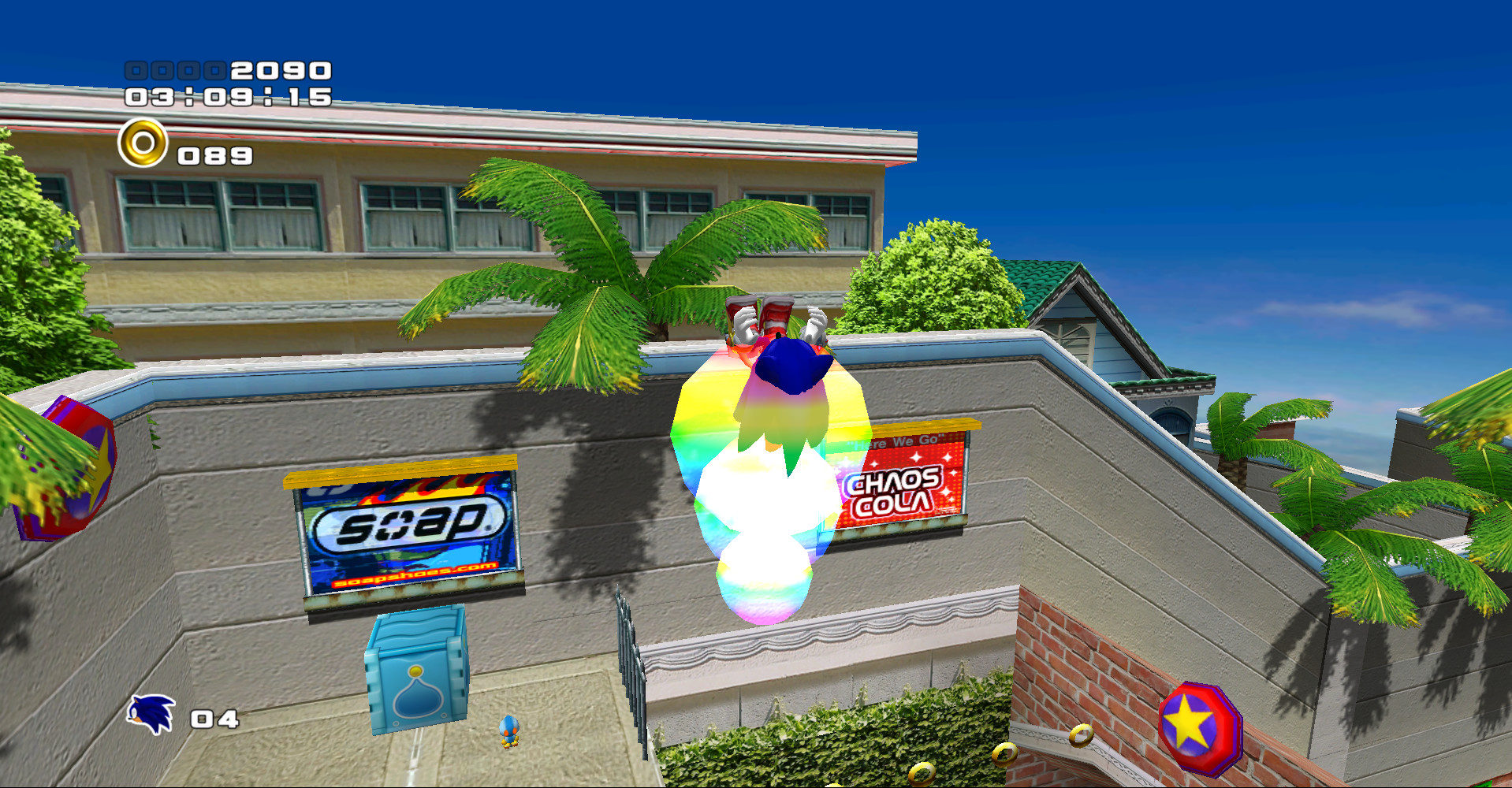 Rainbow Sonic Effects Mod for Sonic Adventure 2 | SA2 Mods