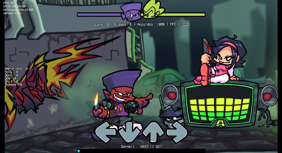 Week 8 Port Leather Engine Mod for Friday Night Funkin' | FNF Mods