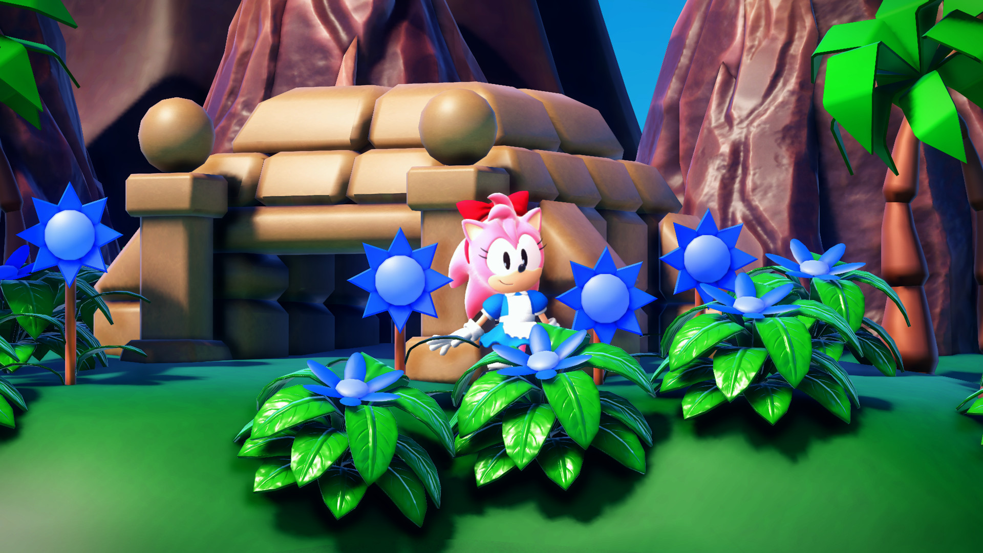 Retro Diner Amy (Menu Islands) Mod for Sonic Origins | SO Mods