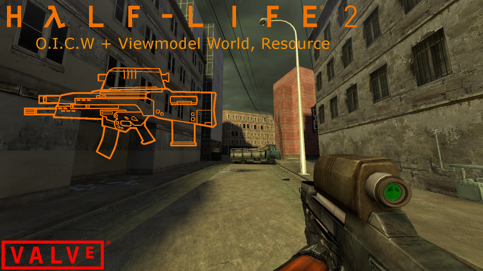 MM29 O.I.C.W + Viewmodel World, Resource Mod for Half-Life 2 | HL2 Mods
