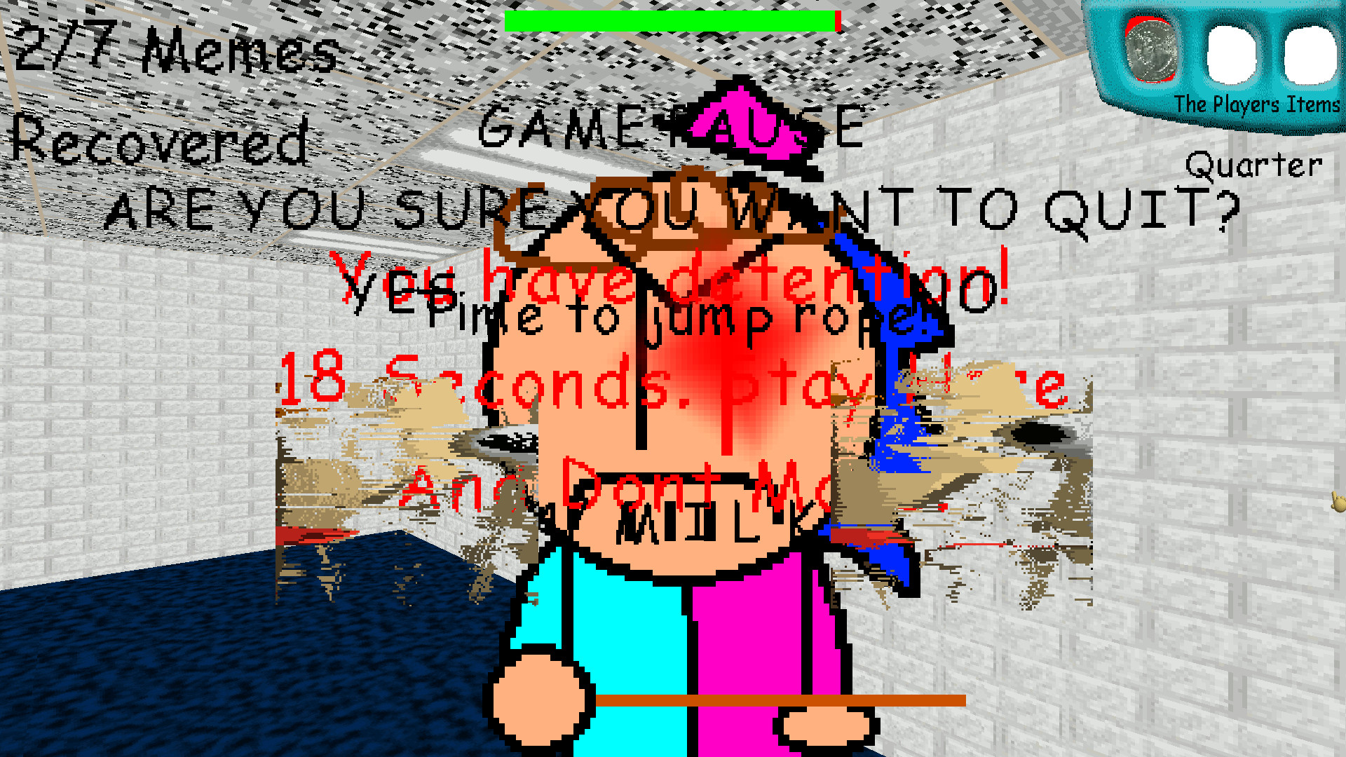 Baldi Stole Zachs Milk (Recreation) Mod for Baldi's Basics | Baldi Mods