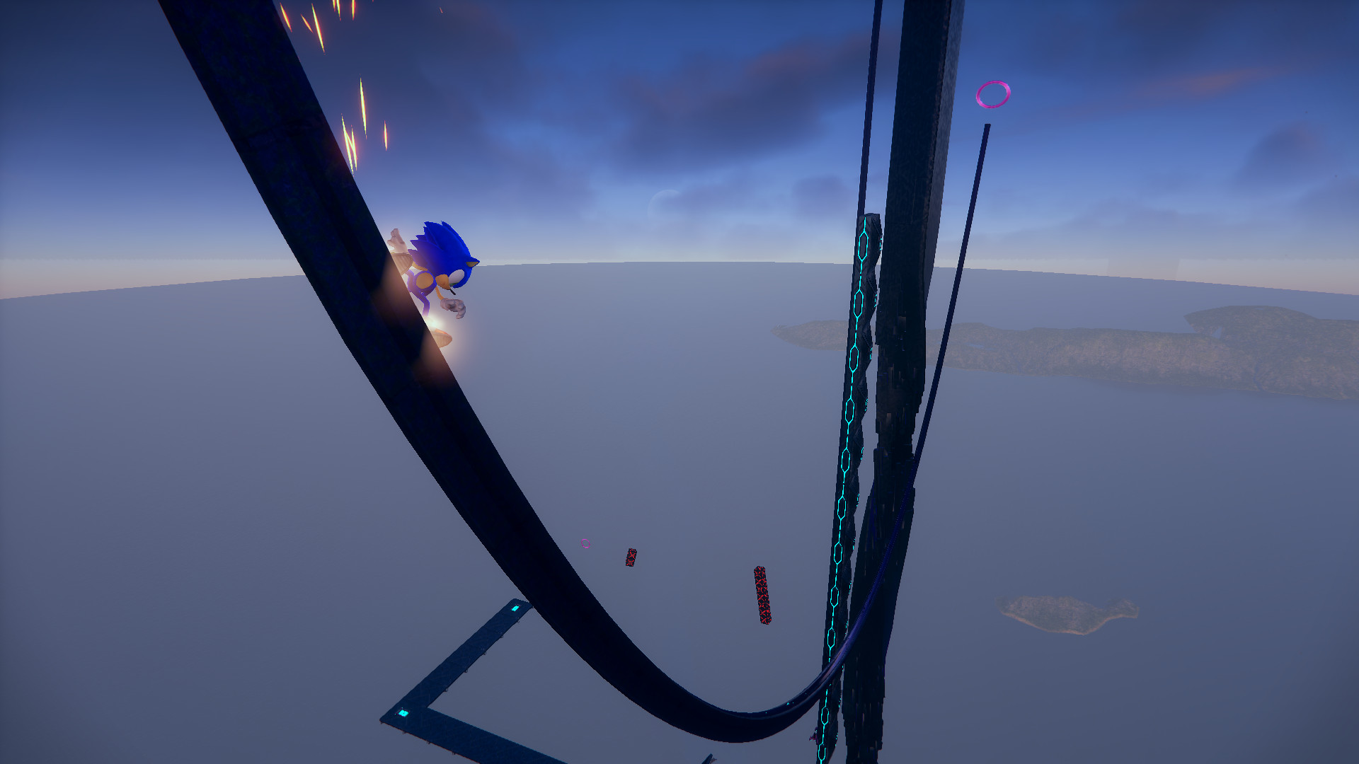 Mega-Tower Challenge (Only Up) Mod for Sonic Frontiers | Frontiers Mods