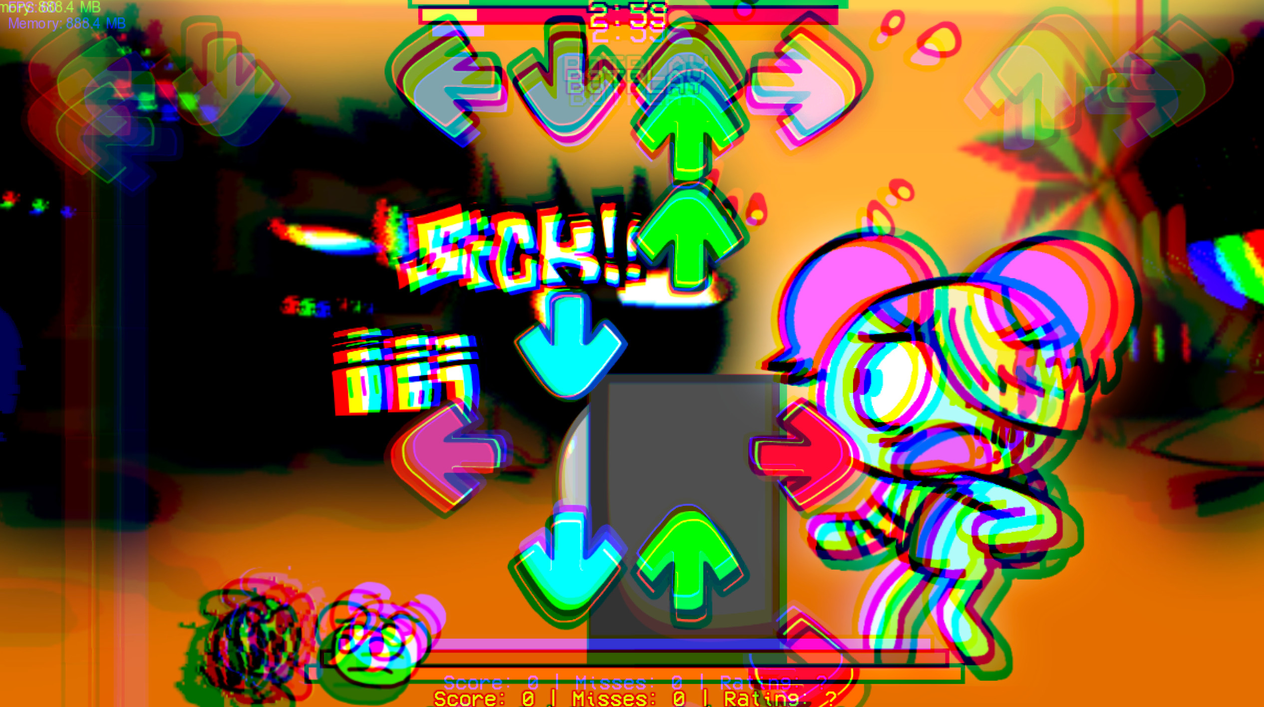 Gypsophila but with old BFCI sprites Mod for Friday Night Funkin' | FNF ...