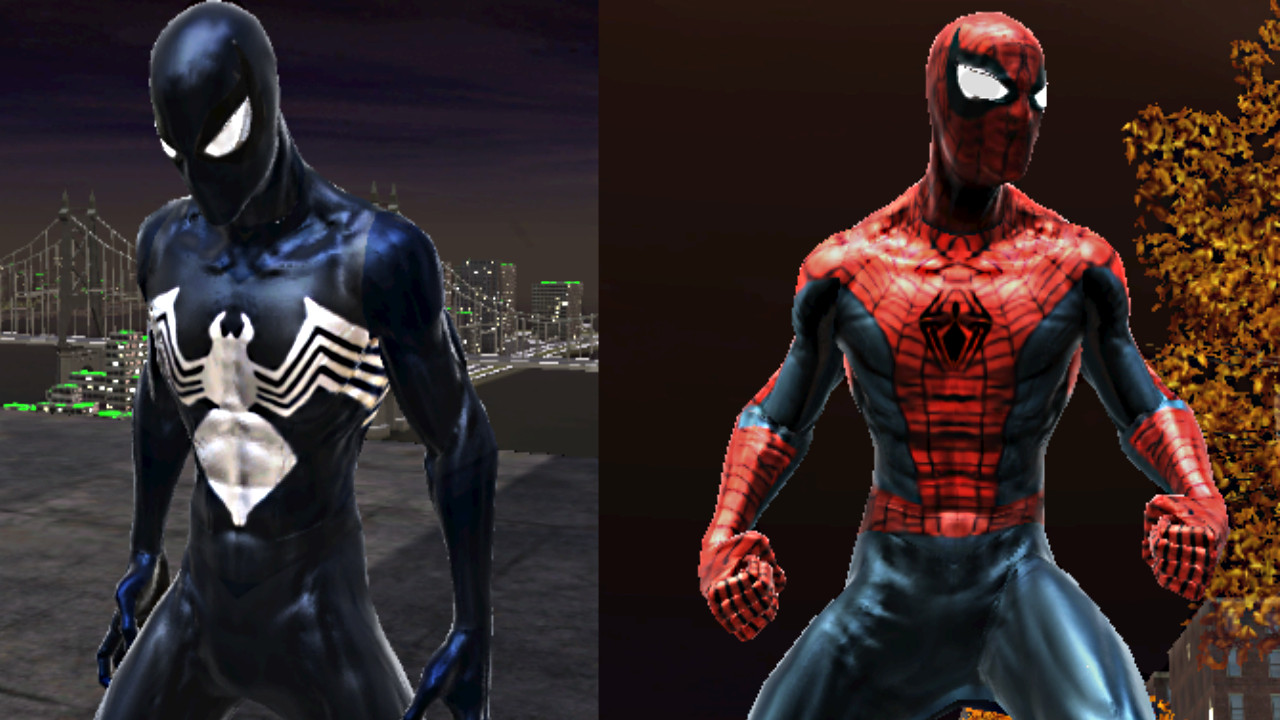 Edge Of Time Red/Black Suits Mod for Spider-Man: Web of Shadows | SM:WoS Mods