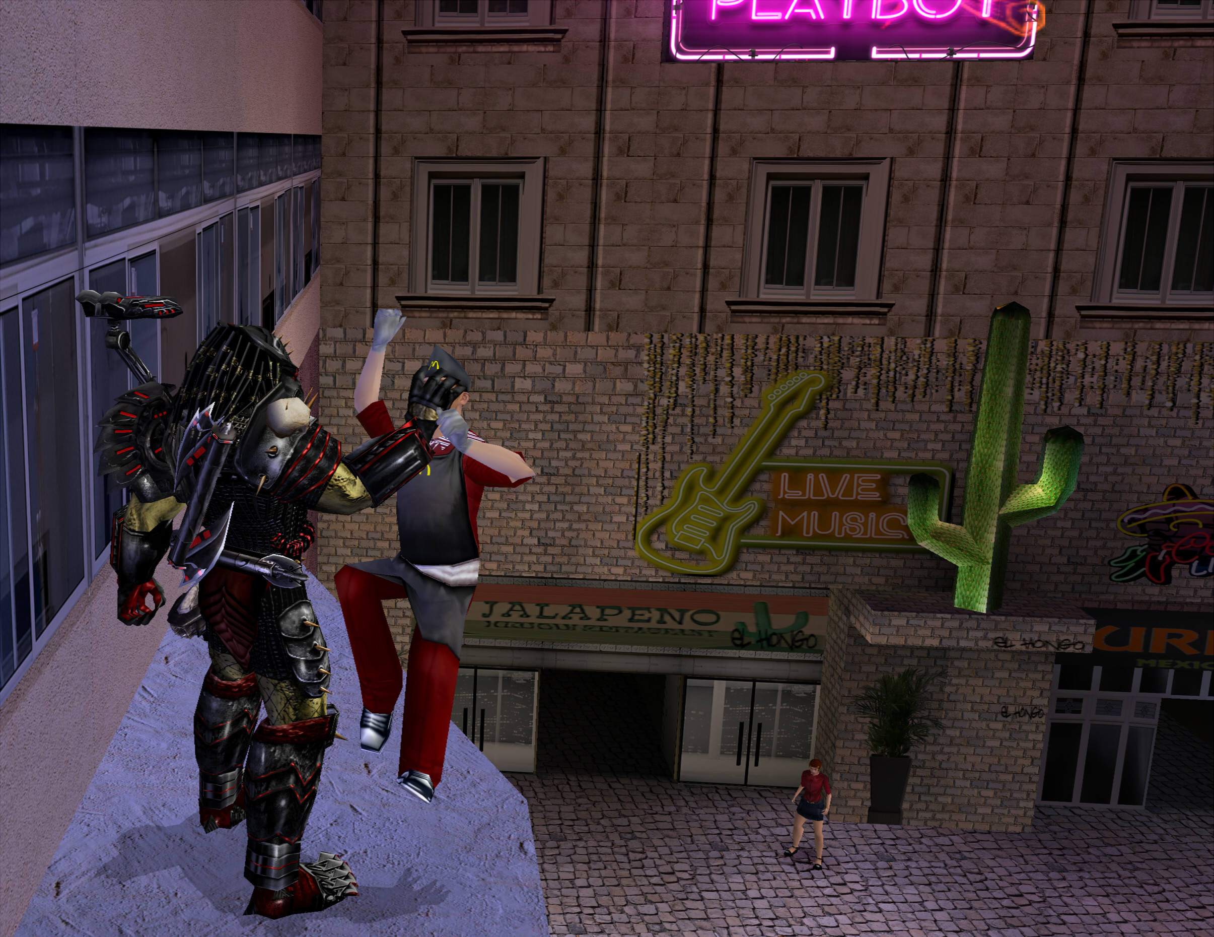 Black/Red Concrete Jungle v2 Mod for Predator: Concrete Jungle | P:CJ Mods