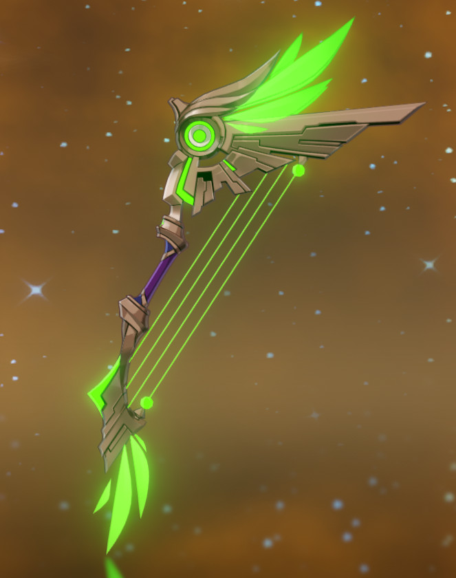 Dendro-Themed Skyward Harp Mod for Genshin Impact | GI Mods