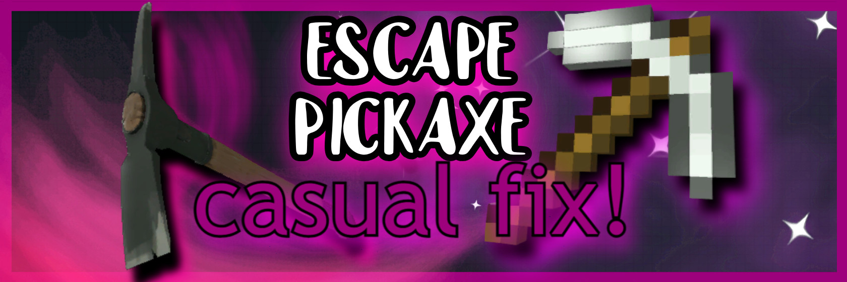 Iron Pickaxe [MOD PACK] (Casual Fix!) Mod for Team Fortress 2 | TF2 Mods