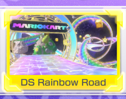 DS Rainbow Road Mod for Mario Kart 8 Deluxe | MK8D Mods