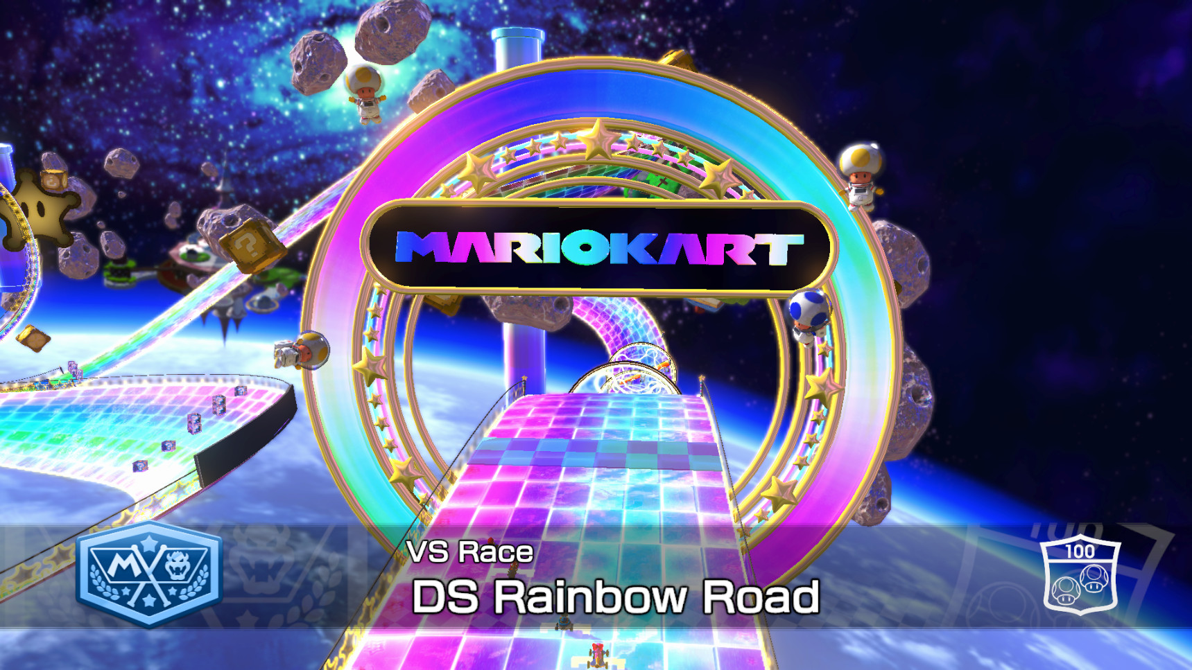 DS Rainbow Road Mod for Mario Kart 8 Deluxe | MK8D Mods