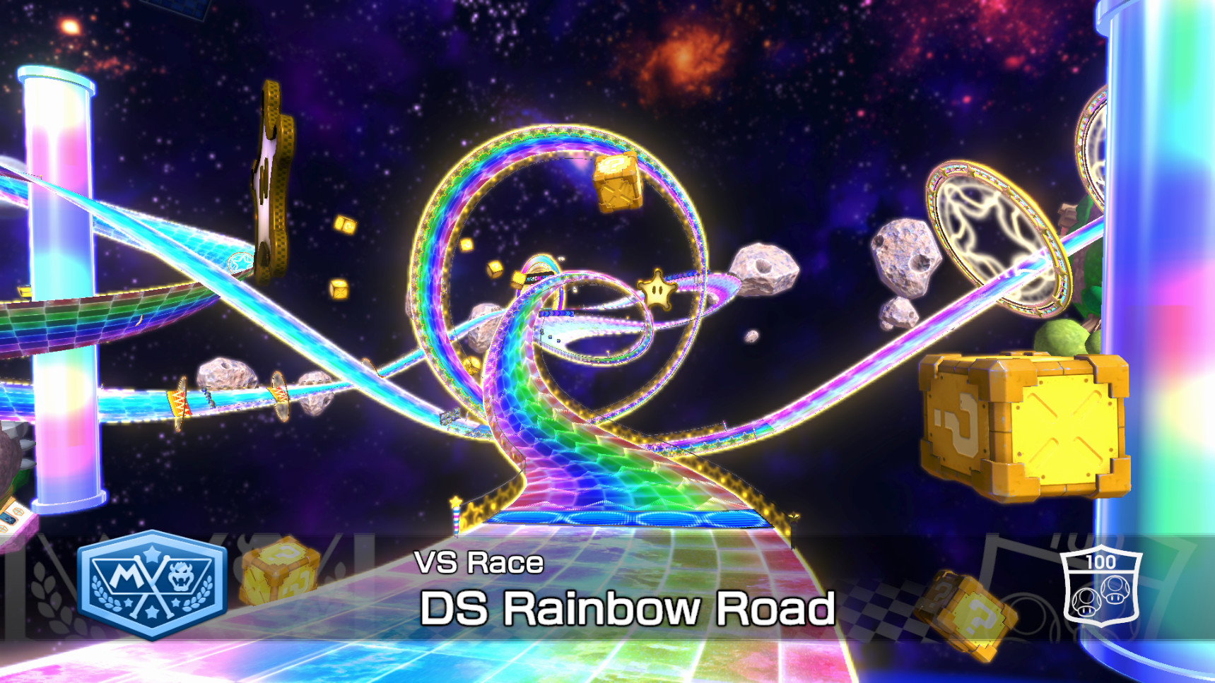 DS Rainbow Road Mod for Mario Kart 8 Deluxe | MK8D Mods