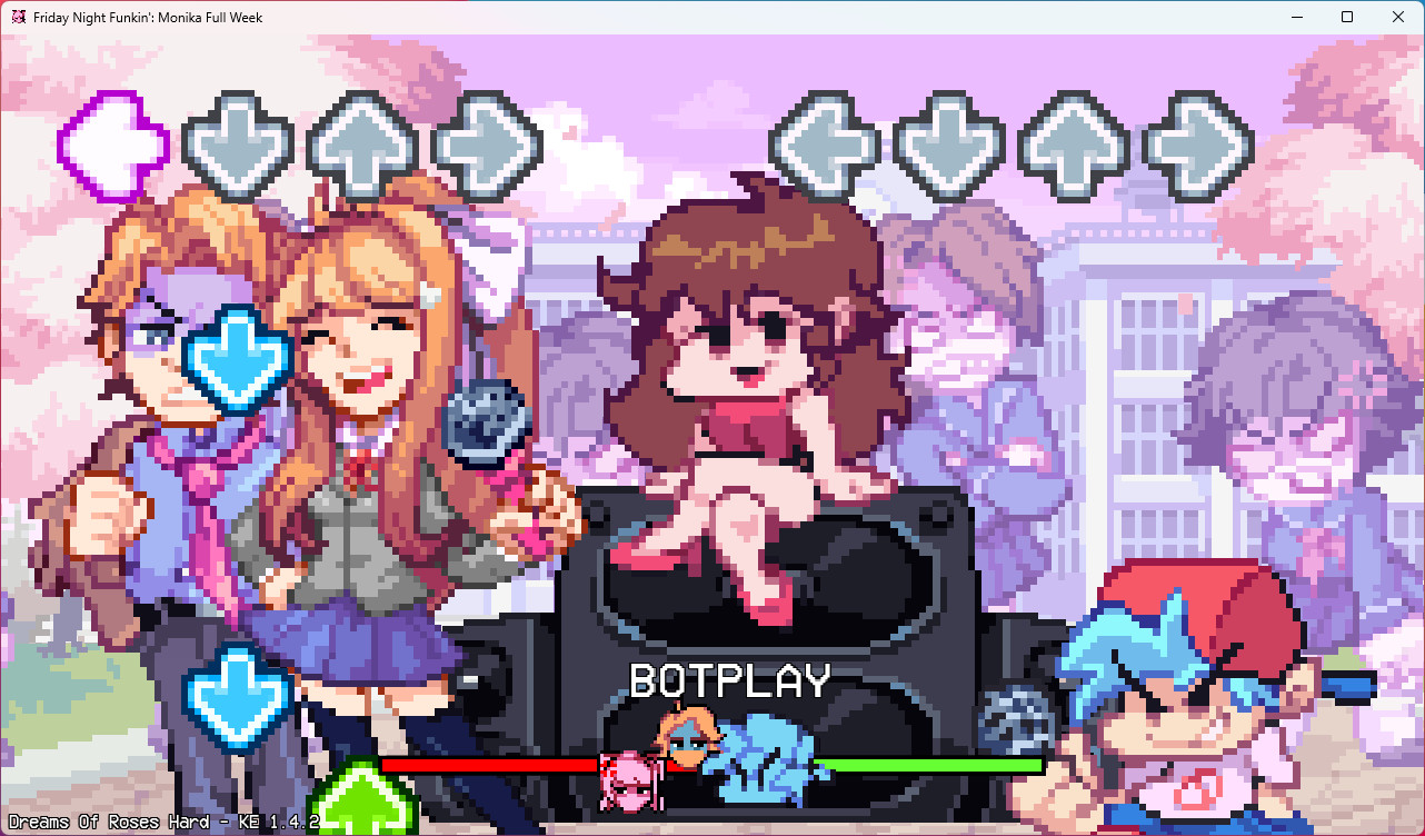 FNF Monika full week Mod for Friday Night Funkin' | FNF Mods