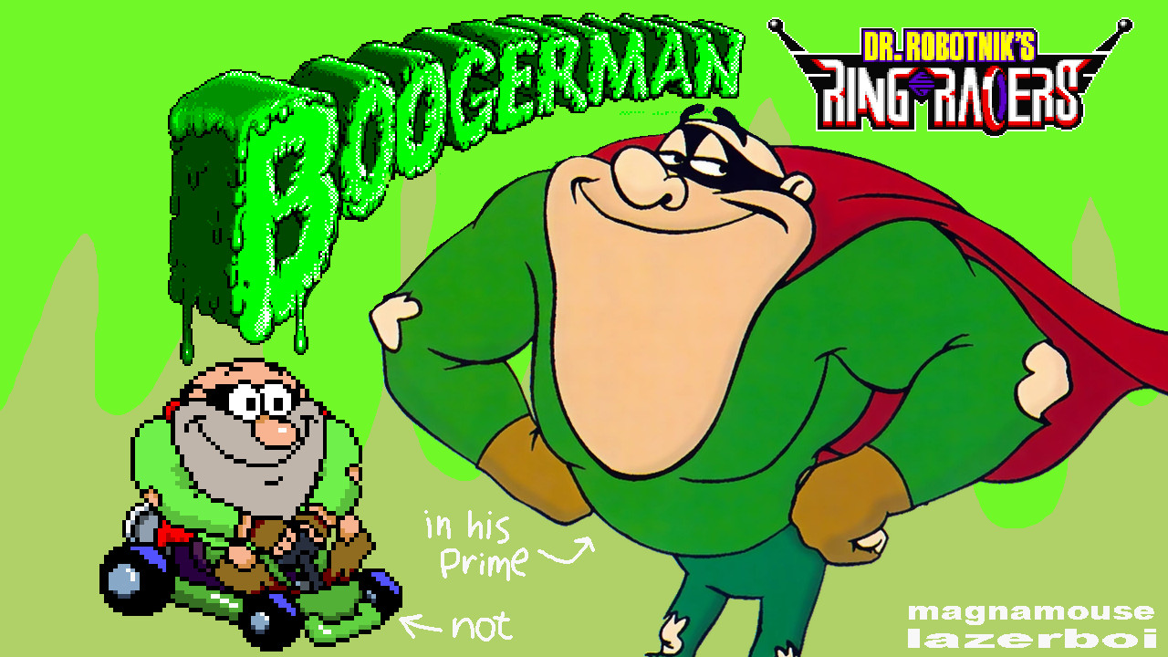 Boogerman in Ring Racers Mod for Dr. Robotnik's Ring Racers | DRRR Mods