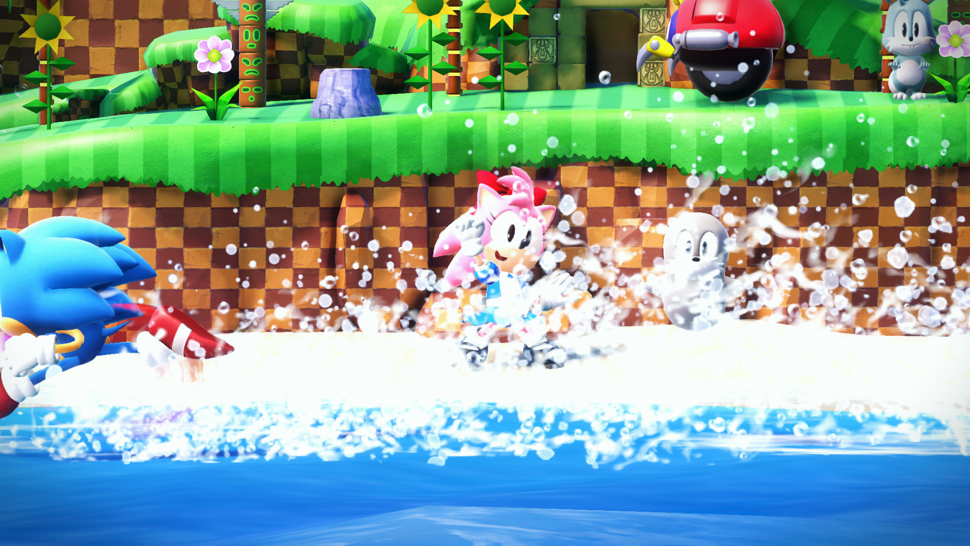 Retro Diner Amy (Menu Islands) Mod for Sonic Origins | SO Mods