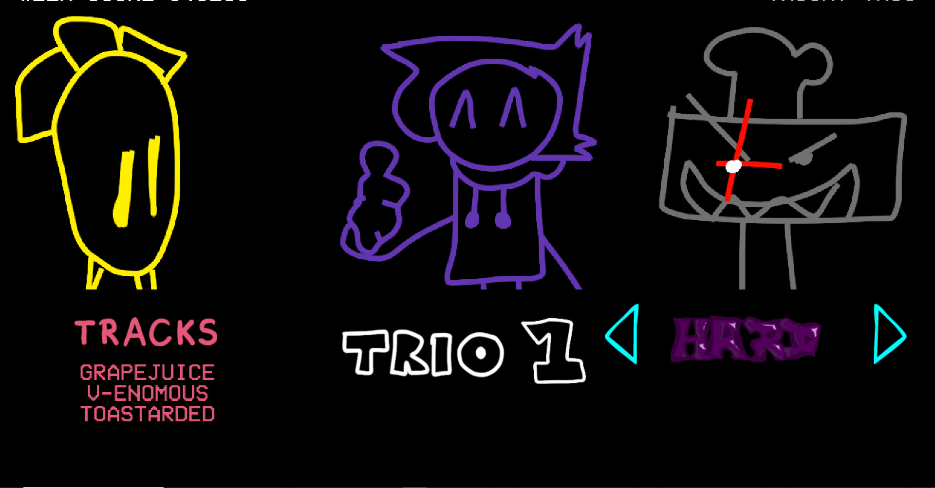 FNF The Trio MOD Mod for Friday Night Funkin' | FNF Mods