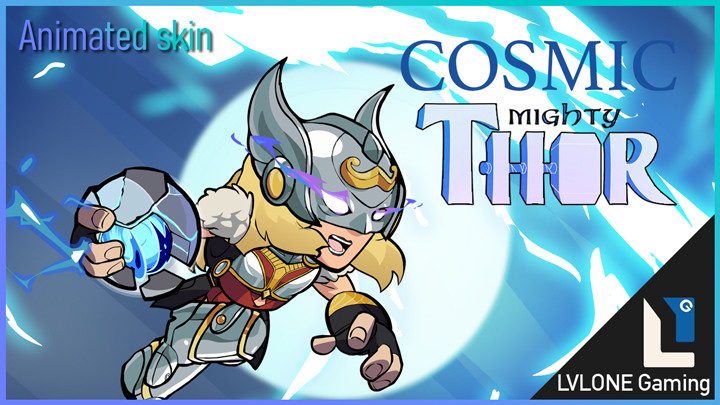 Cosmic Mighty Thor Mod for Brawlhalla | BHalla Mods