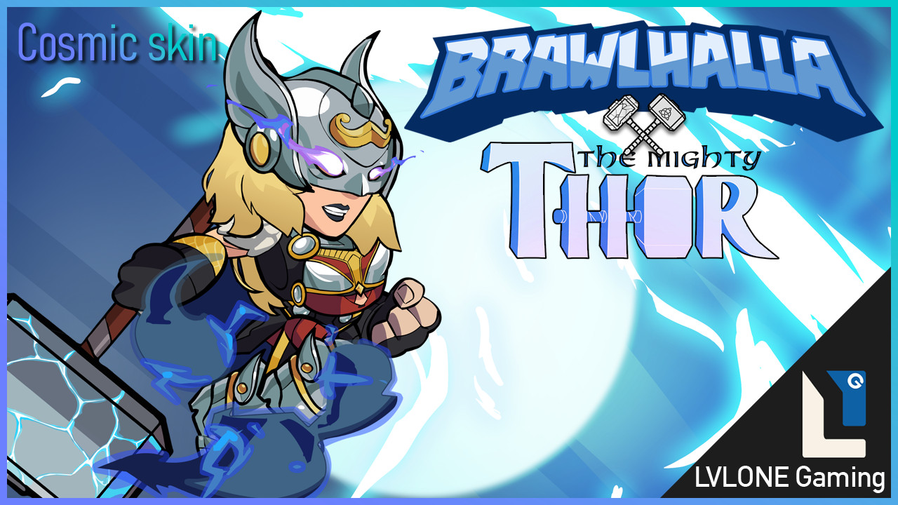 Cosmic Mighty Thor Mod for Brawlhalla | BHalla Mods