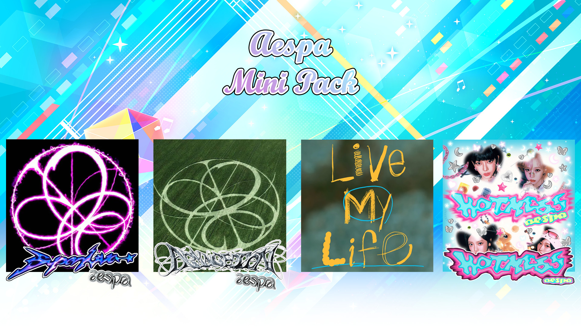 aespa mini pack Mod for Hatsune Miku: Project DIVA Mega Mix+ ...