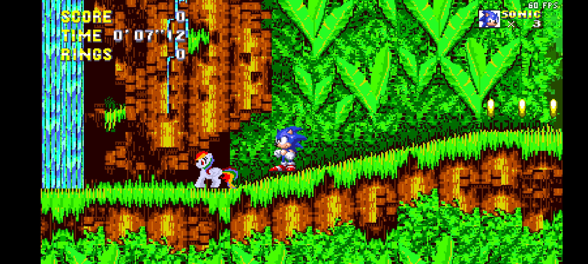 Rainbow Dash in Sonic 3 AIR (UNFINISHED) Mod for Sonic 3 A.I.R. | S3AIR ...