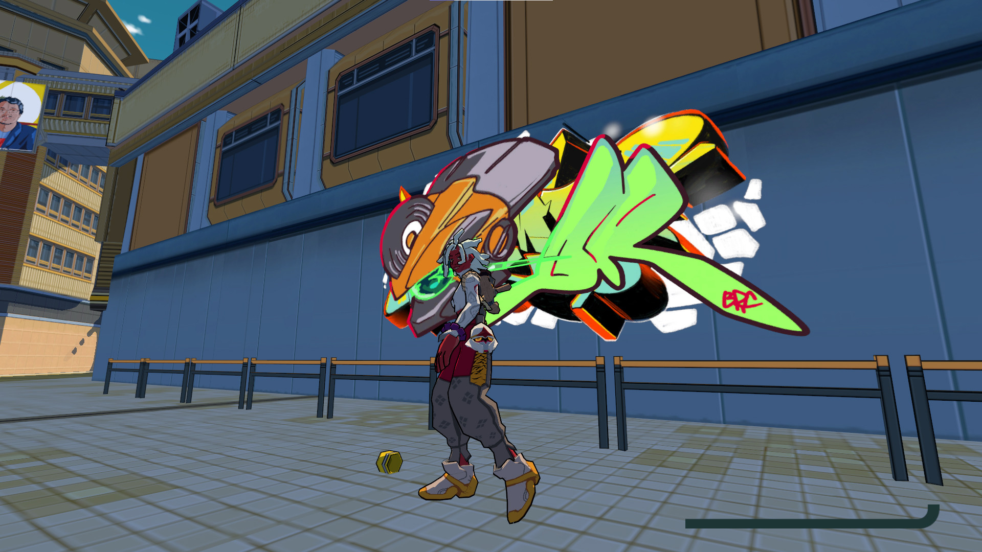 Masque (OC) Mod for Bomb Rush Cyberfunk | BRC Mods