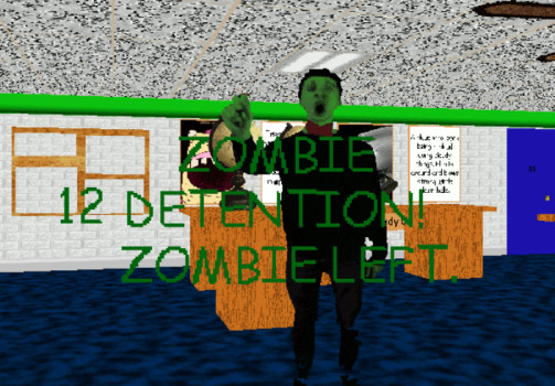 ZOMBIE PRINCIPALS over Principal Mod for Baldi's Basics | Baldi Mods