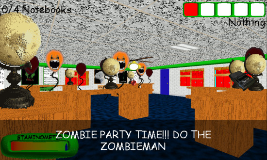 ZOMBIE PRINCIPALS over Principal Mod for Baldi's Basics | Baldi Mods